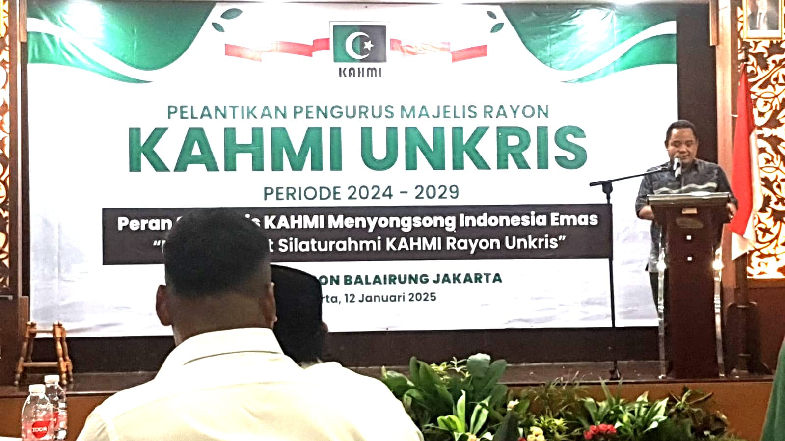 Ketum KAHMI JAYA Lantik Pengurus Majelis Rayon KAHMI Unkris Periode ...